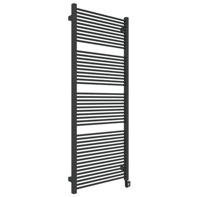 Sèche-serviette électrique noir - (HxL) 735x530mm - 400 Watt - 400 Watt ...