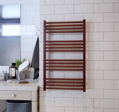Sèche-serviette électrique rouge - (HxL) 900x600 mm - 400 (Watts) - 400 ...