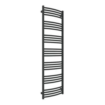 Sèche-serviette mixte noir - (HxL) 1860x586 mm - 1000 Watt - 918 Watt ...