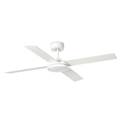 SAINT L LED Ventilateur de plafond blanc
