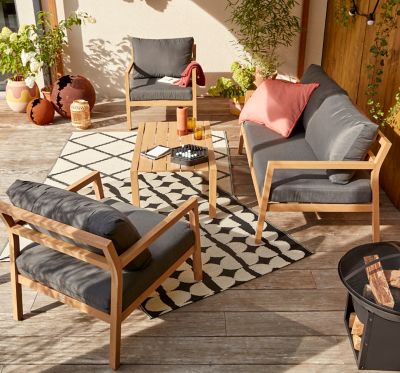 Castorama Salon De Jardin Bas