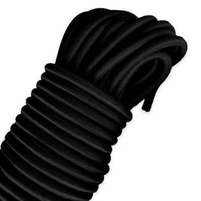Sandow élastique Noir 50 mètres - Qualité PRO TECPLAST 9SW - Tendeur ...