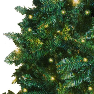 Sapin artificiel Frankystar Cupid 114 x 210 cm avec LED 3000 K 1200 pointes