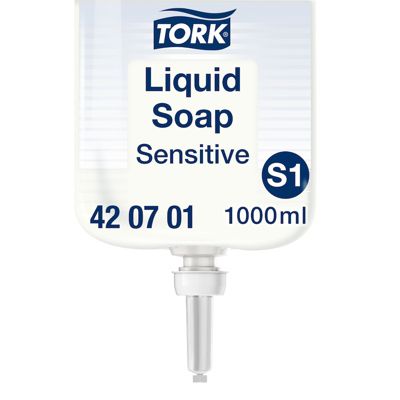 Savon liquide extra-doux spécial huile et graisse 6x1000 ml TORK 420701