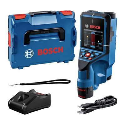 Scanner détecteur mural Bosch D-tect 200 C 12V 2Ah LBOXX 0601081601