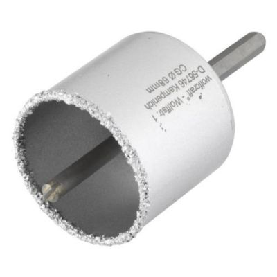 Scie-cloche complète 68 mm avec tige hexagonale et foret de centrage ...