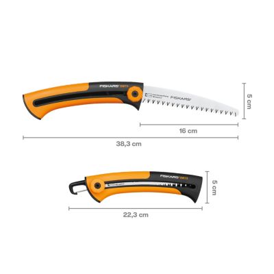 Scie de jardin à lame rétractable Xtract™ S Fiskars (SW73)