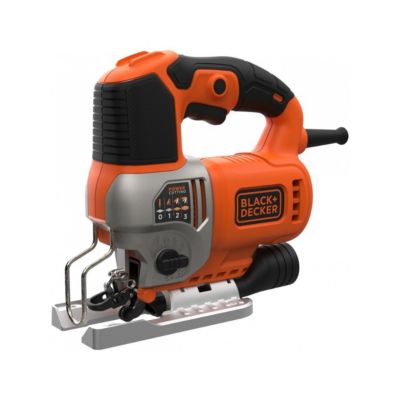 Scie Sauteuse 650W BLACK+DECKER BES610-QS Pendulaire Filaire Eclairage ...