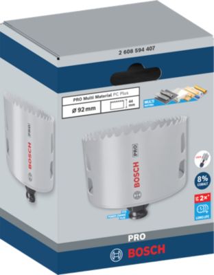 Scie trépan PRO Multi Material 92 mm Power Change Plus Bosch 2608594407