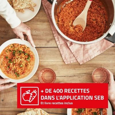 SEB Cocotte-minute 10L Authentique, 7/10 personnes, Autocuiseur inox ...