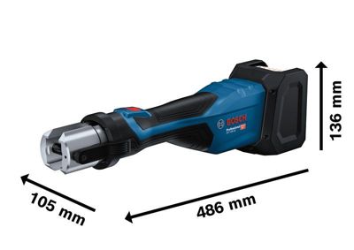Sertisseuse sans-fil 18 V GPT 18V-32 avec 3 mâchoires type SV Solo ...