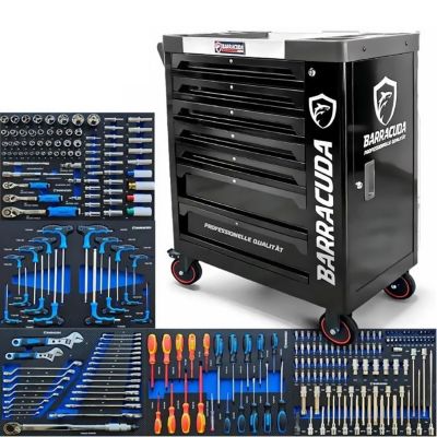 Servante d'atelier Barracuda Tools Dynamic+ 7 tiroirs dont 5 outillés ...