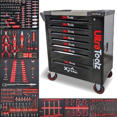 Servante d'atelier - BARRACUDA TOOLS - Touch XXL - 7 tiroirs - Plateau ...
