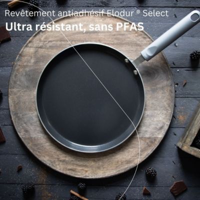 Set de 1 poêle de cuisson 26 cm en aluminium avec 2 ustensiles de ...