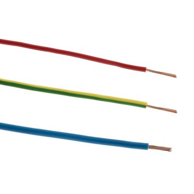 Set de 3 câbles électriques H07VK 1x2,5mm² 5m - Zenitech