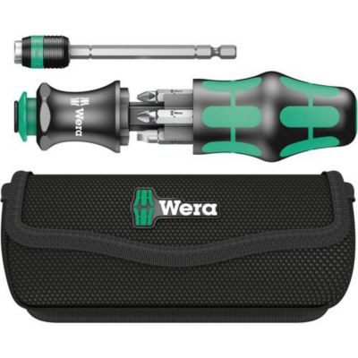 Set de 7 manches tournevis Wera KK 20 pour atelier, manche Kraftform ...