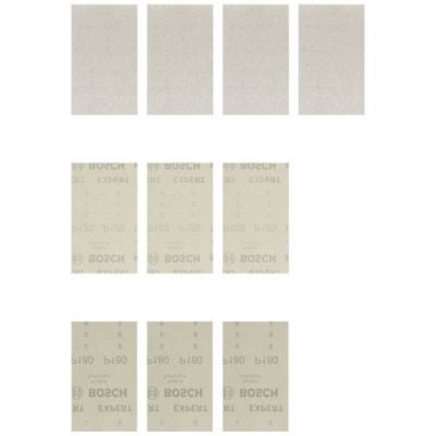 Set de grilles abrasives Bosch EXPERT M480 80 x 133 mm, 10 pièces ...