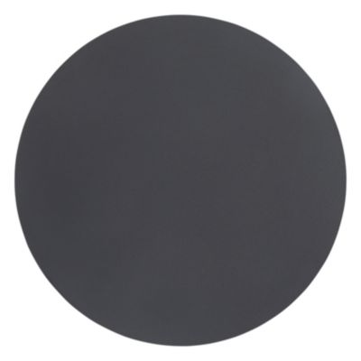 Set de table rond uni (38x38 cm - Gris)