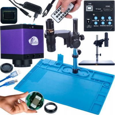 Set Microscope Numérique Earth Pro MCEP-0.5X - Caméra HDMI USB 14MP ...