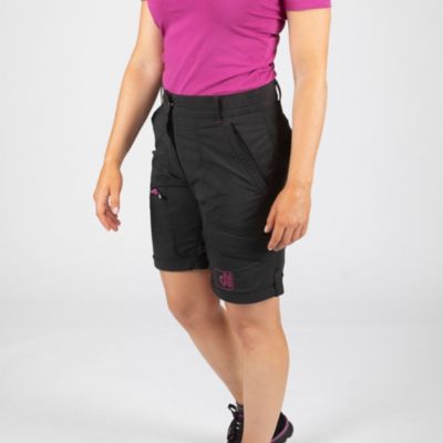 sharon - bermuda de travail - 1270 noir , fushia t40