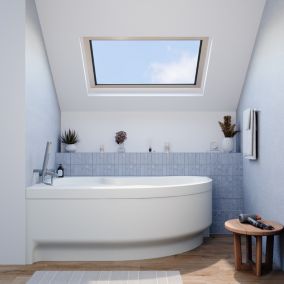 Baignoire asymétrique | Castorama