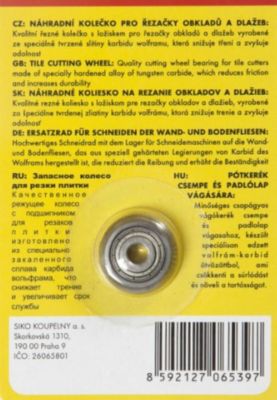 Siko Molette de coupe Multi-Tools (NAHRKOL2266)