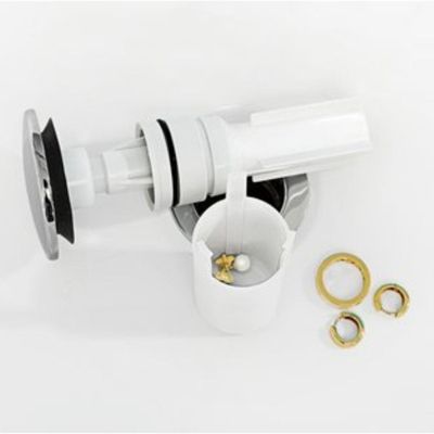 Siphon 110 x 250 x 65 mm VILEROY ET BOCH pour vasques et lavabos Easy ...