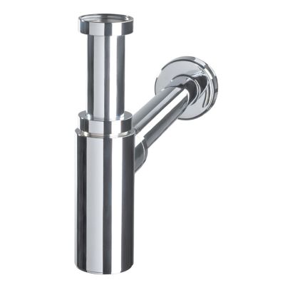 Siphon réglable chromé 32mm avec tuyau Wirquin | Castorama