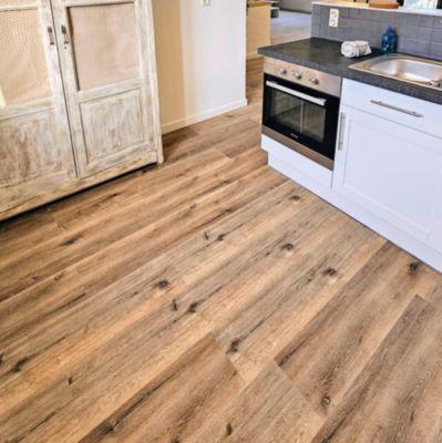 Sol PVC clipsable avec sous couche intégrée- GARANTIE 20 ans- Imitation ...
