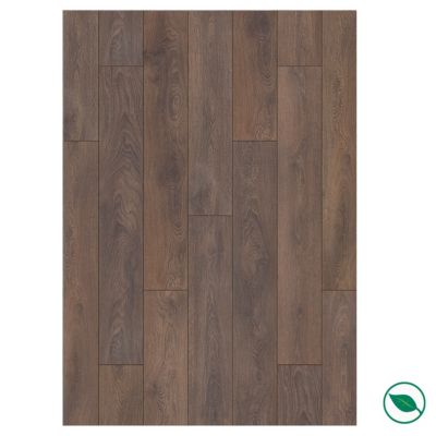 Sol stratifié effet parquet ép 8 mm shire oak boite de 9 lames soit 2 ...