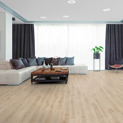 Sol stratifié à clipser Lismore ép.8mm L. 138cm | Castorama