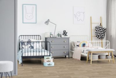 Sol vinyle rouleau Booster Hudson effet bois blond L.4m Gerflor