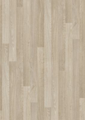 Sol vinyle rouleau Booster Lodge effet bois clair L.4m Gerflor