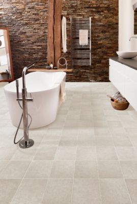 Sol vinyle rouleau Génova effet pierre naturel L.2m IVC | Castorama