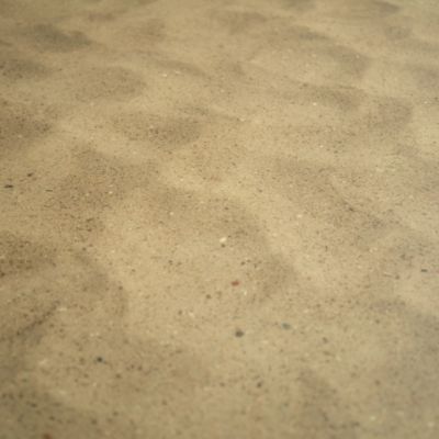 Sol vinyle Textile - Imprimé plage de sable - Rouleau de 4m x 10m