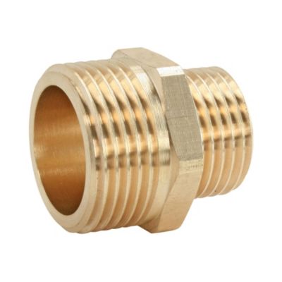 Somatherm For You - Mamelon laiton réduit Double Mâle 33/42-40/49 | Castorama