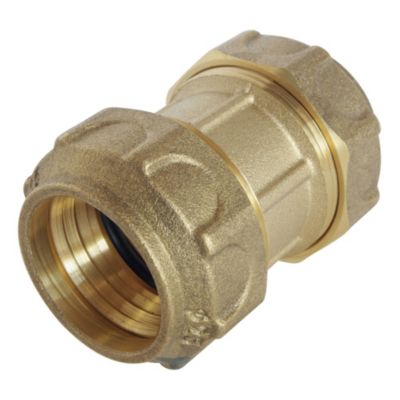 Somatherm For You - Raccord laiton manchon égal Serrage Extérieur pour tube PE diam 20 mm ...