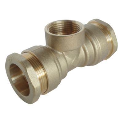 Somatherm For You - Raccord laiton Té Femelle 2 au centre SUMO pour tube PE diam 63 mm | Castorama