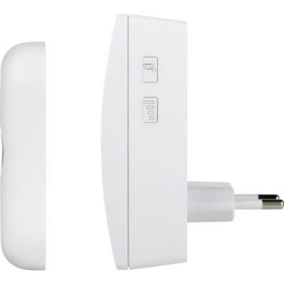 Sonnette sans fil Byron DBY-21132 set complet blanc - 36 mélodies ...