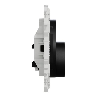 Sortie de câble, serre câble 6 à 12 mm², noir onyx, Odace