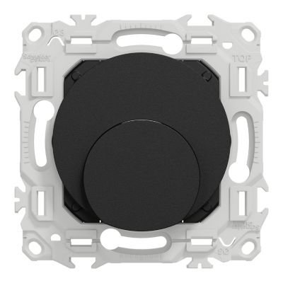 Sortie de câble, serre câble 6 à 12 mm², noir onyx, Odace