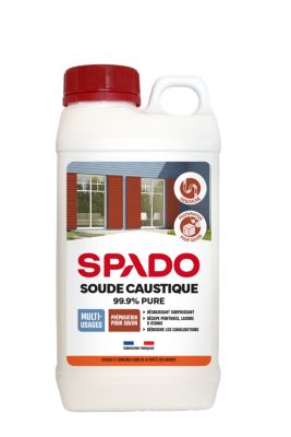 Soude caustique formule pure 99,9% Spado 1kg