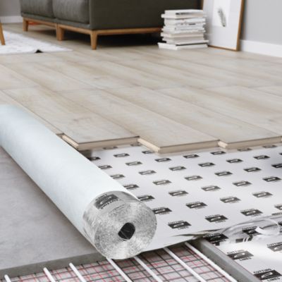 Sous-couche pour sol stratifié spécial chauffage au sol Volden ép. 2mm ...