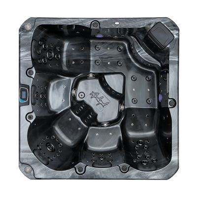 Spa 5 places Archipel GT5 PRO MAX BLACK LED - Balboa 2150 x 2150 cm