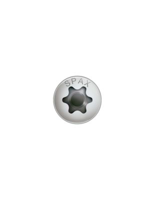 Spax Vis bois Tête fraisée bombée TFB T-STAR TORX T10 3X20 Filetage ...