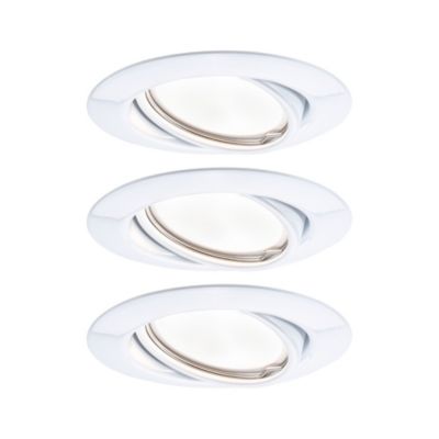 Spot encastré LED 3-Step-Dim Base Coin Kit de base orientable rond 90mm ...