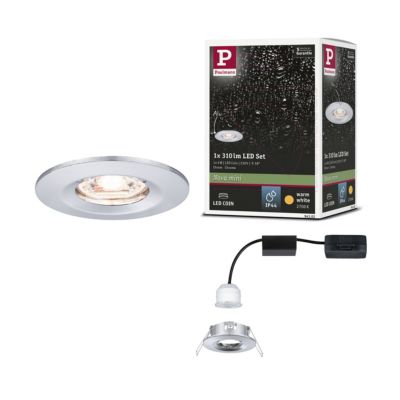 Spot encastré LED Nova Mini Coin Luminaire individuel fixe IP44 rond ...