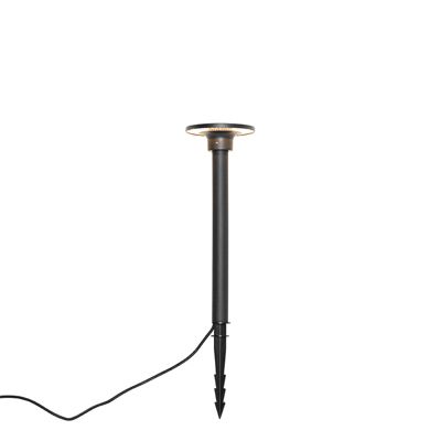 Spot encastrable moderne noir avec LED IP54 - Skyf