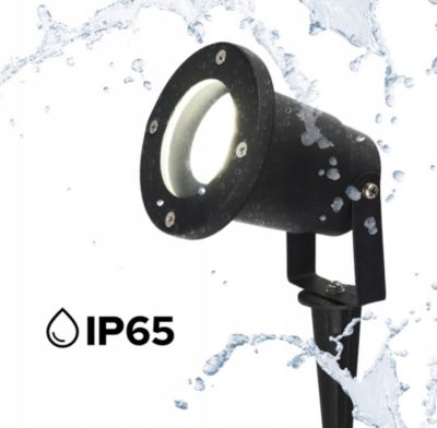 Spot Extérieur avec Piquet GU10 HORTUS Noir, Étanche IP65, Lampe de ...