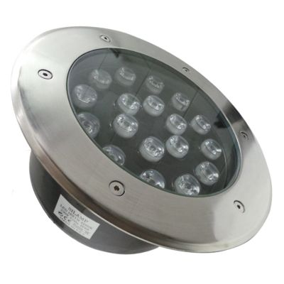 Spot Extérieur Encastrable LED IP65 220V Sol 18W 60 degrés - Blanc ...